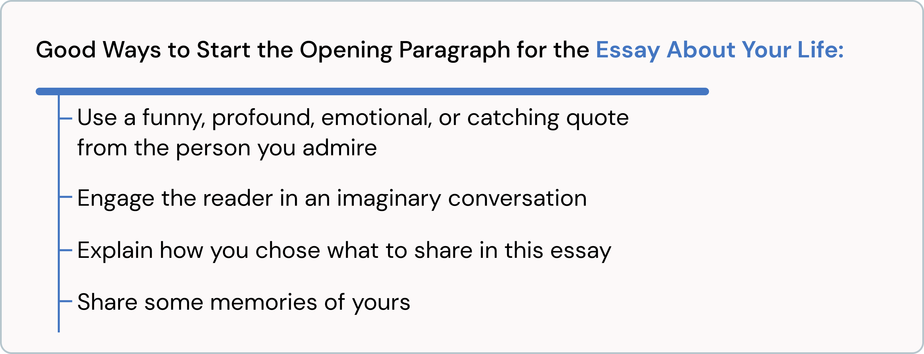 Life Journey Essay Example to Learn From | HowToWrite by Customwritings.com